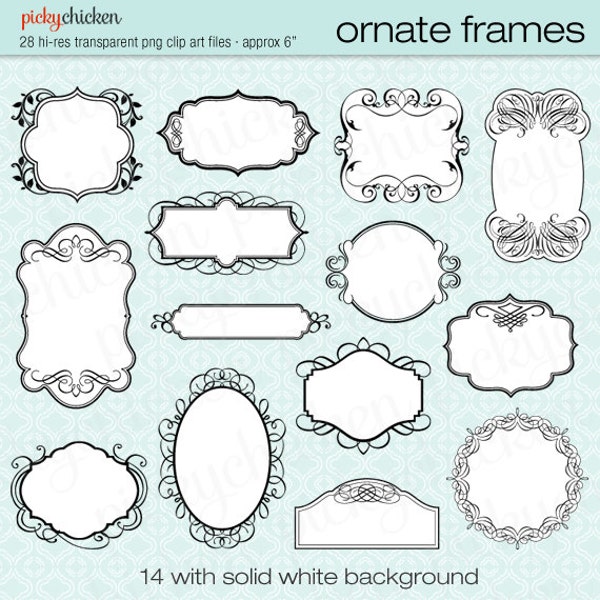 Ornate Frames - Etsy