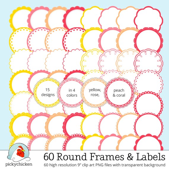 Free Printable Round Labels Template Clip Art Library, 57% OFF