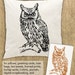 Wise Owl 8x10 Digital Download Printable Image for Transfer - Etsy