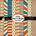 Stars & Stripes Digital Scrapbook Paper - Vintage July 4th Patriotic ...