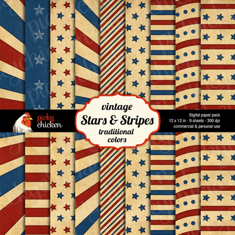 Stars and Stripes - Etsy