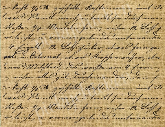 Handwriting Script Print Paper