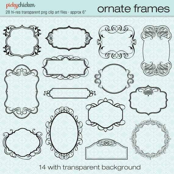 Wedding Clip Art Frame