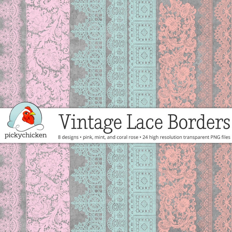 Mint Lace - Etsy