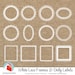 Lace Clip Art - 24 White Lace Frames Doilies - Doily Wedding Shabby ...