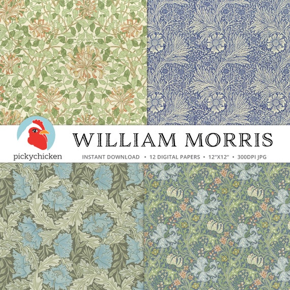 Explora Los Patrones De William Morris