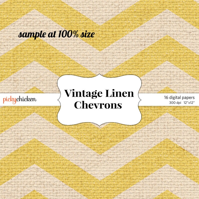 Linen Chevron Digital Scrapbook Paper - Burlap Textured Fabric Teal ...