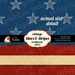 Stars & Stripes - Digital Background Paper Vintage July 4th Patriotic ...