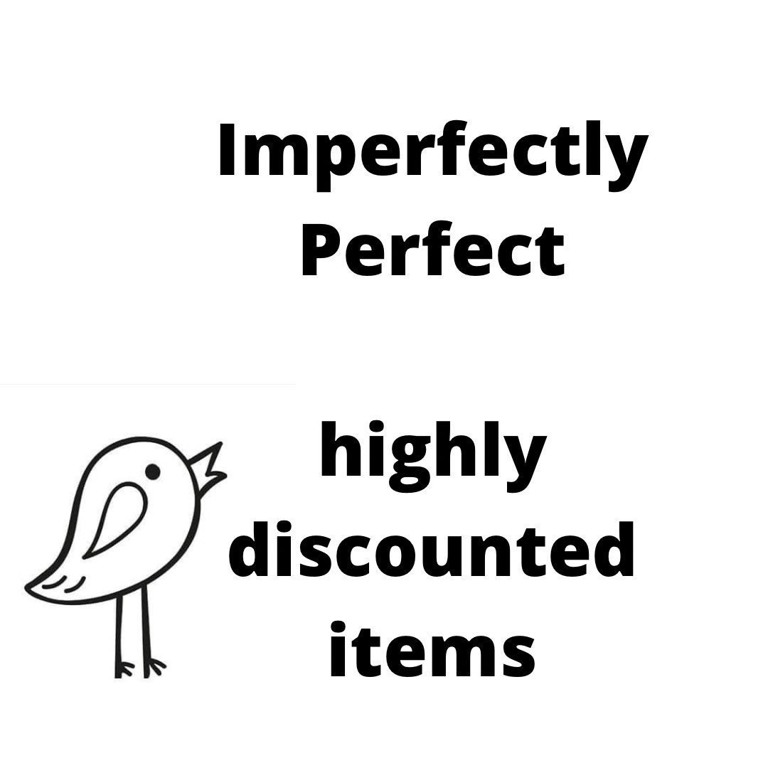 Imperfectly Perfect - Items That Are Not Quite Perfect so Are Sold at a ...