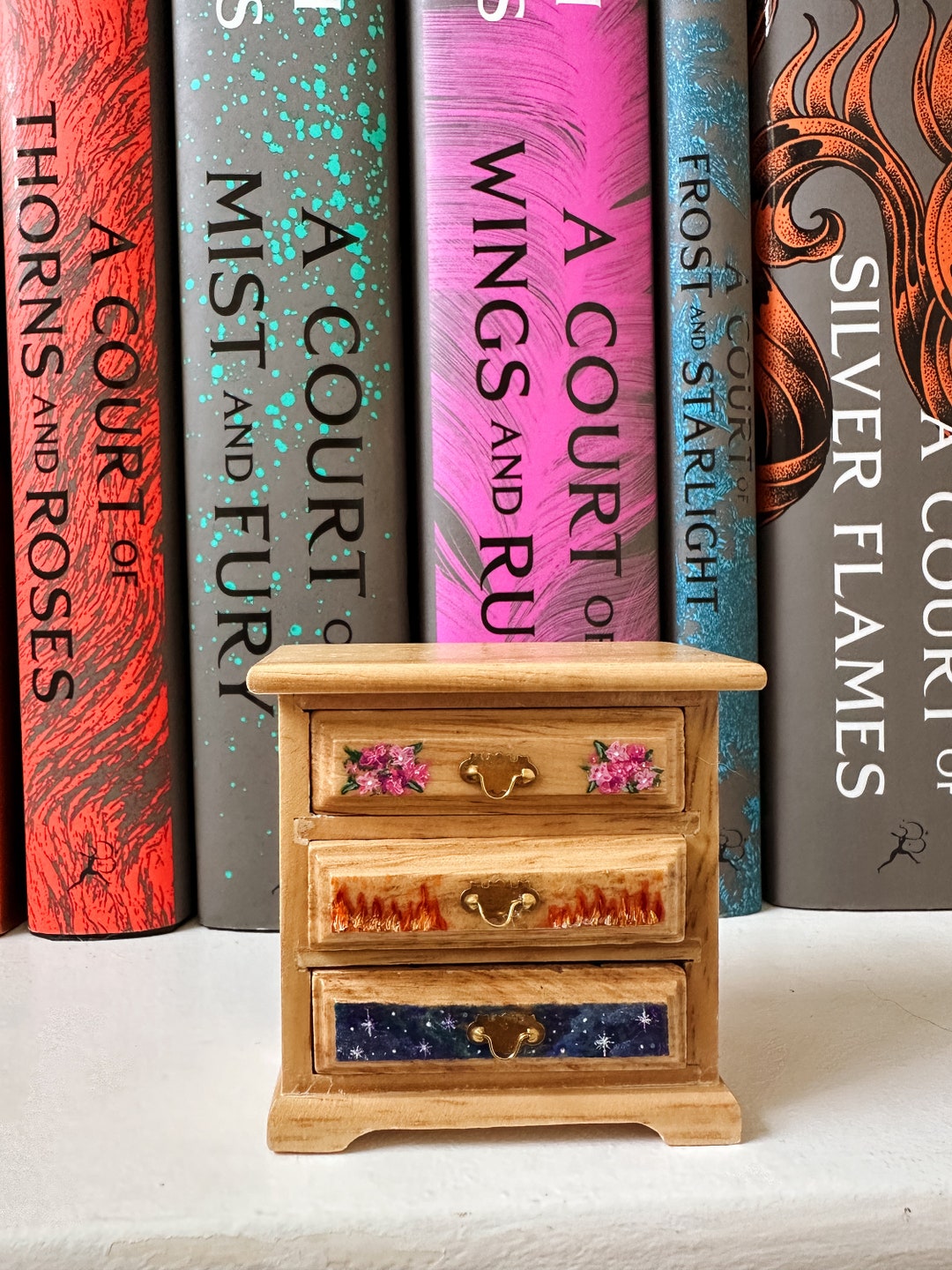 Archeron Dresser Drawers / Bookshelf Accessories for ACOTAR SJM Bookish ...