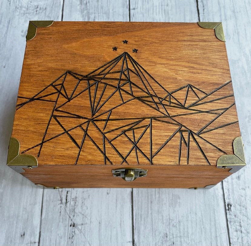 Jewelry Boxes ACOTAR Made of resin box Night Court Symbol Trinket Box ...