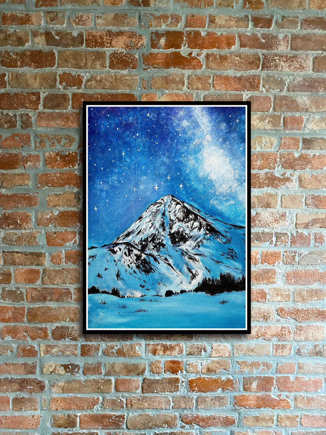 Ramiel Mountain - Night Court Print Illyrian Blood Rite - ACOTAR ACOMAF ...