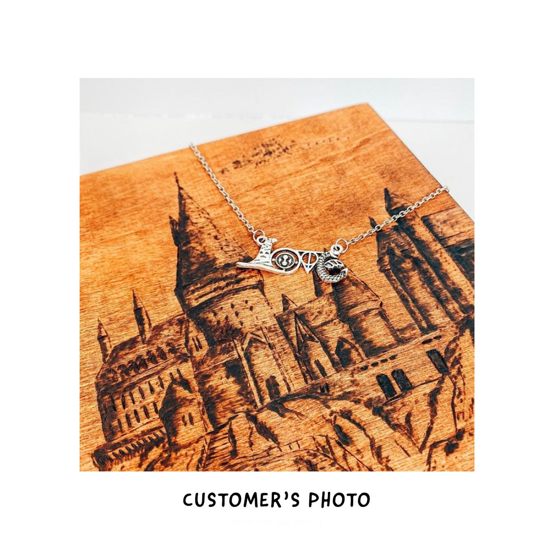 Magical Wizard School Hand-burnt Wooden Box Trinkets and - Etsy