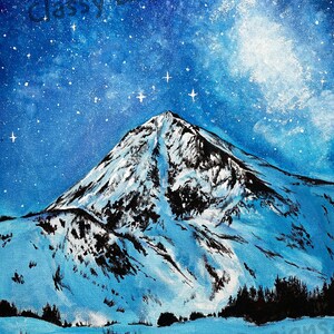 Ramiel Mountain - Night Court Print Illyrian Blood Rite - ACOTAR ACOMAF ...