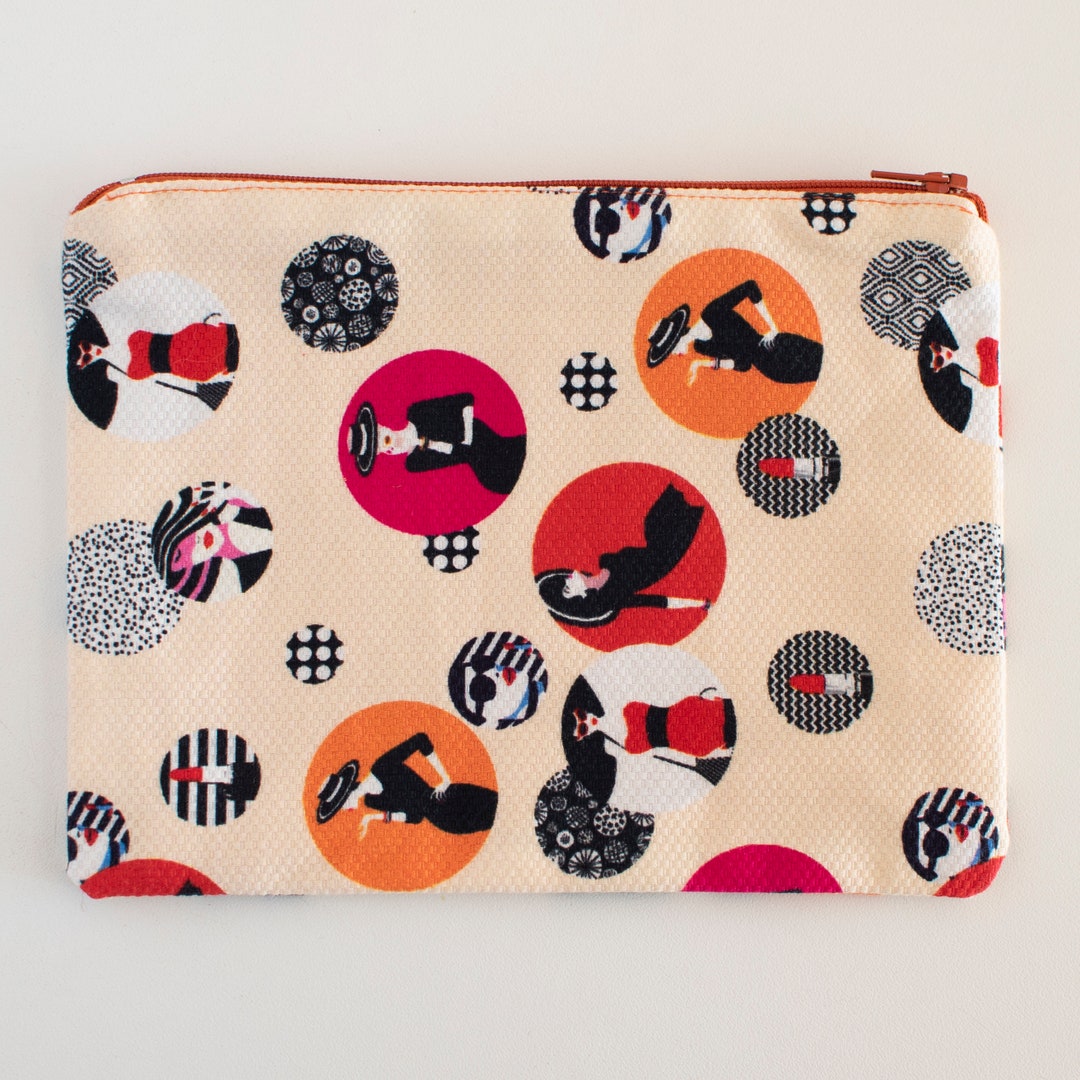 Handmade Fabric Case, Gift Idea, Pouch Fabric, Pois, Stripes, Girls ...