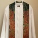 Clergy Stole for Creation Copper Forest Clergy Green Stole - Etsy