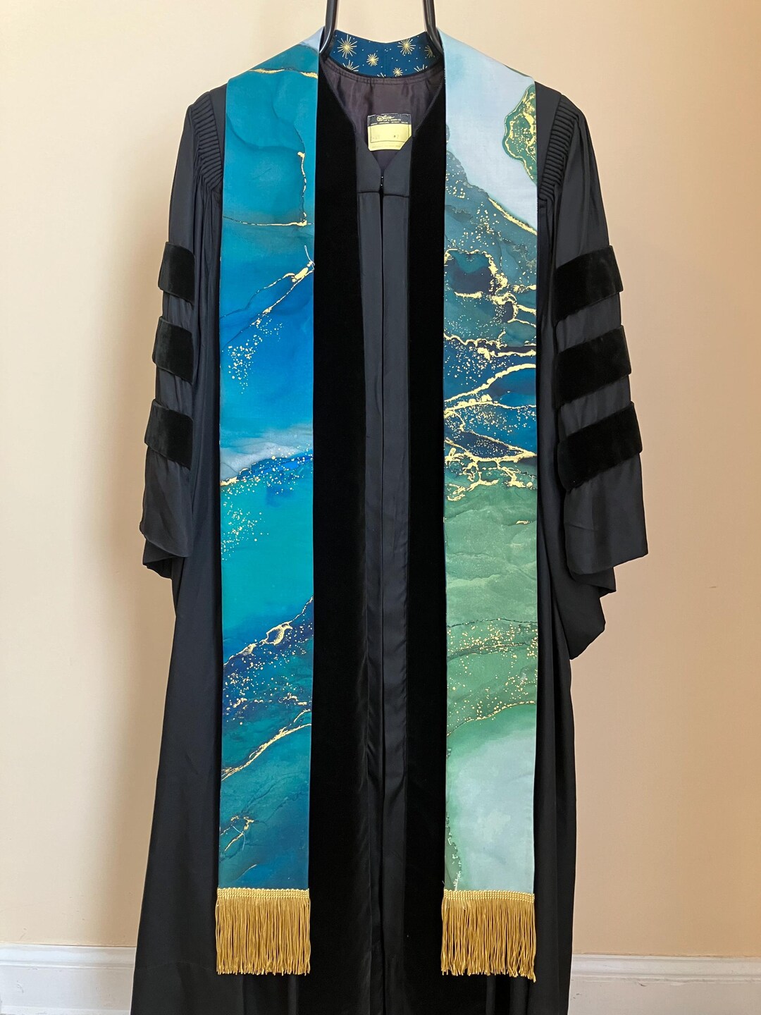 Clergy Stole for Creation -- Cosmic Rivers; Clergy Stole for Advent - Etsy