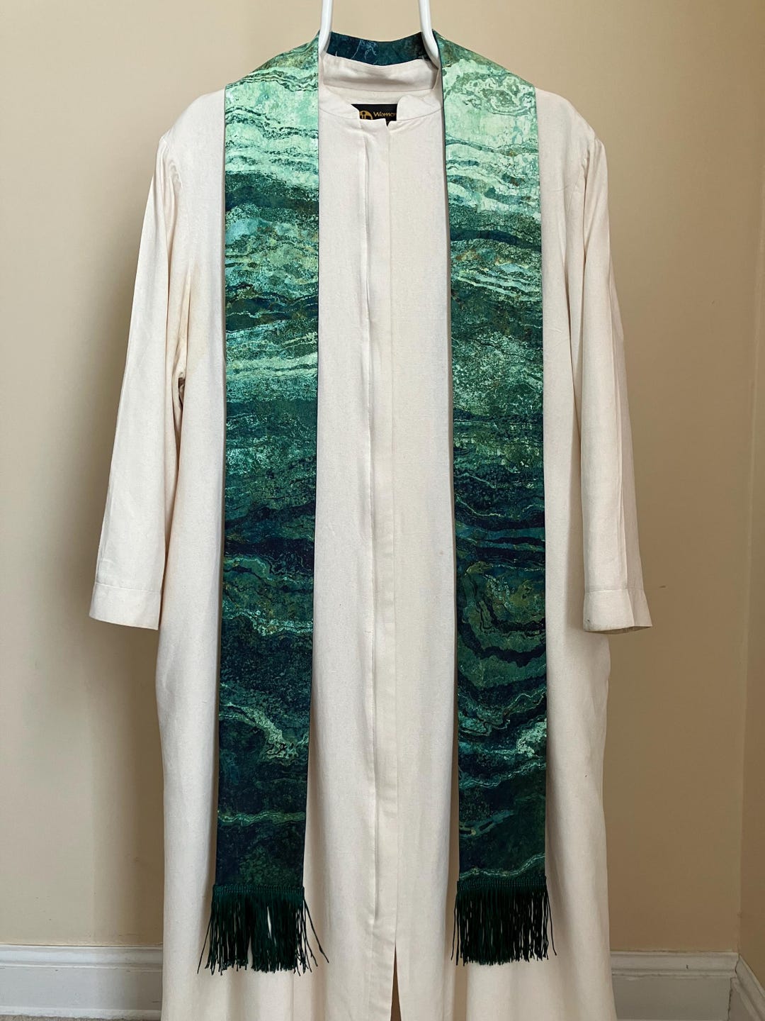 Clergy Green Stole: Cascading Colors - Etsy