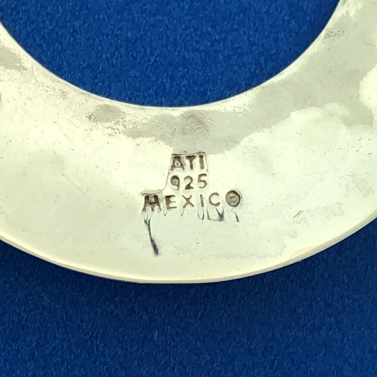 ATI mexikanischen Sterling Silber 925 strukturierter offener - Etsy.de