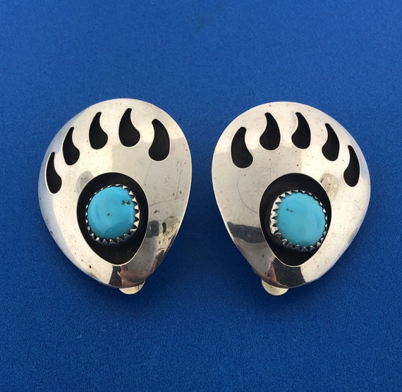 Native American Old Pawn 925 Sterling Silver Turquois… - Gem