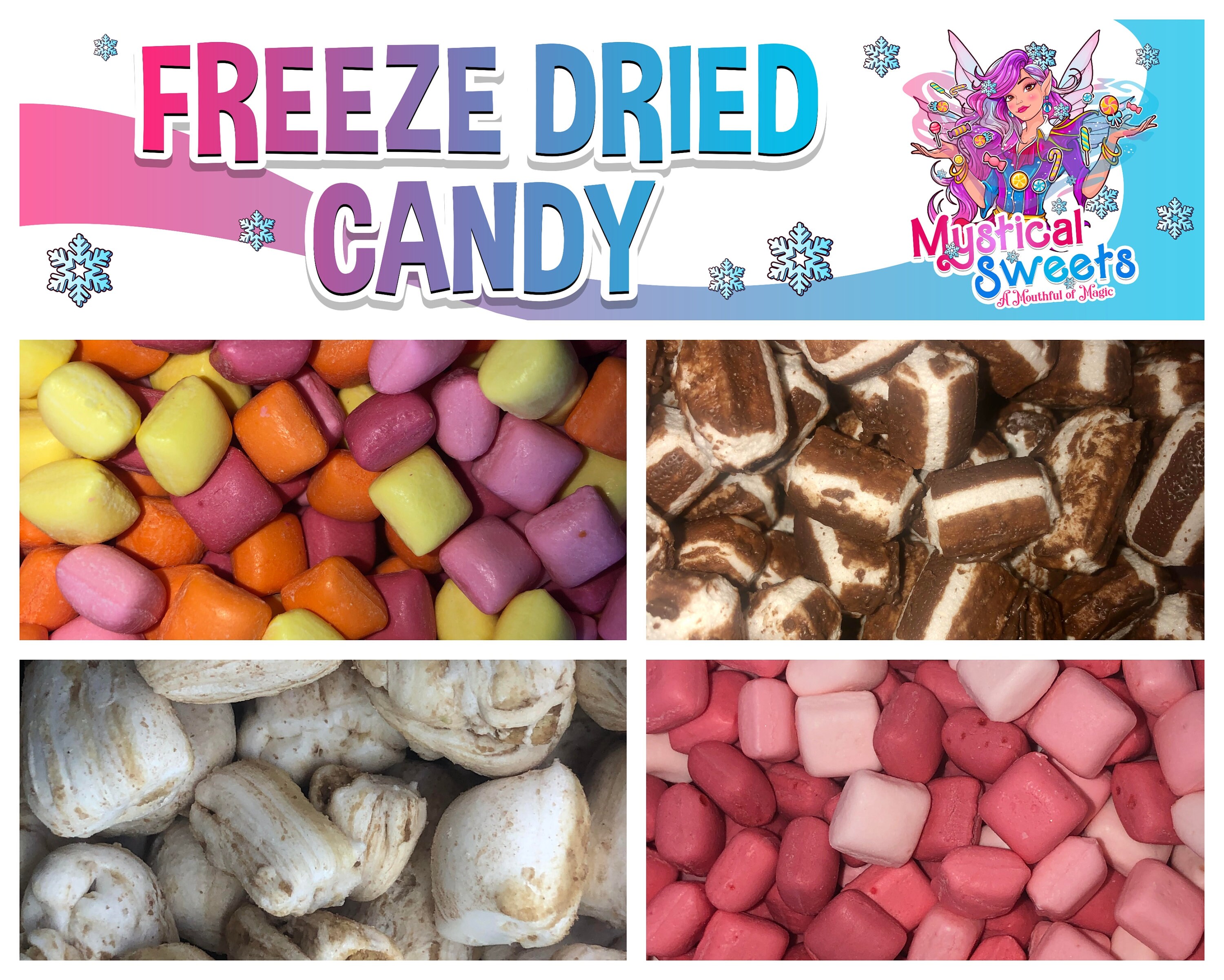 Variety Freeze Dried Candy, You Pick or Mystery Box, Freeze Dry Candies ...