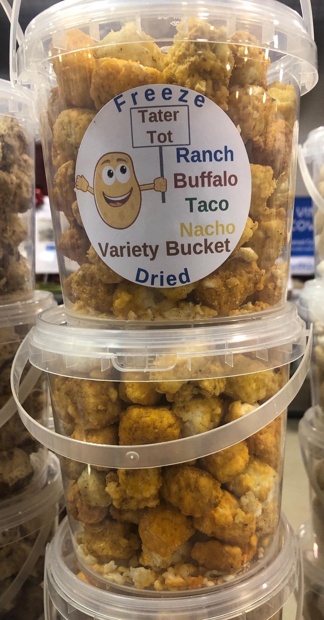 Potato Chips, Crispy Tater Tots, Potato Chips Gift, Freeze Dried Food ...