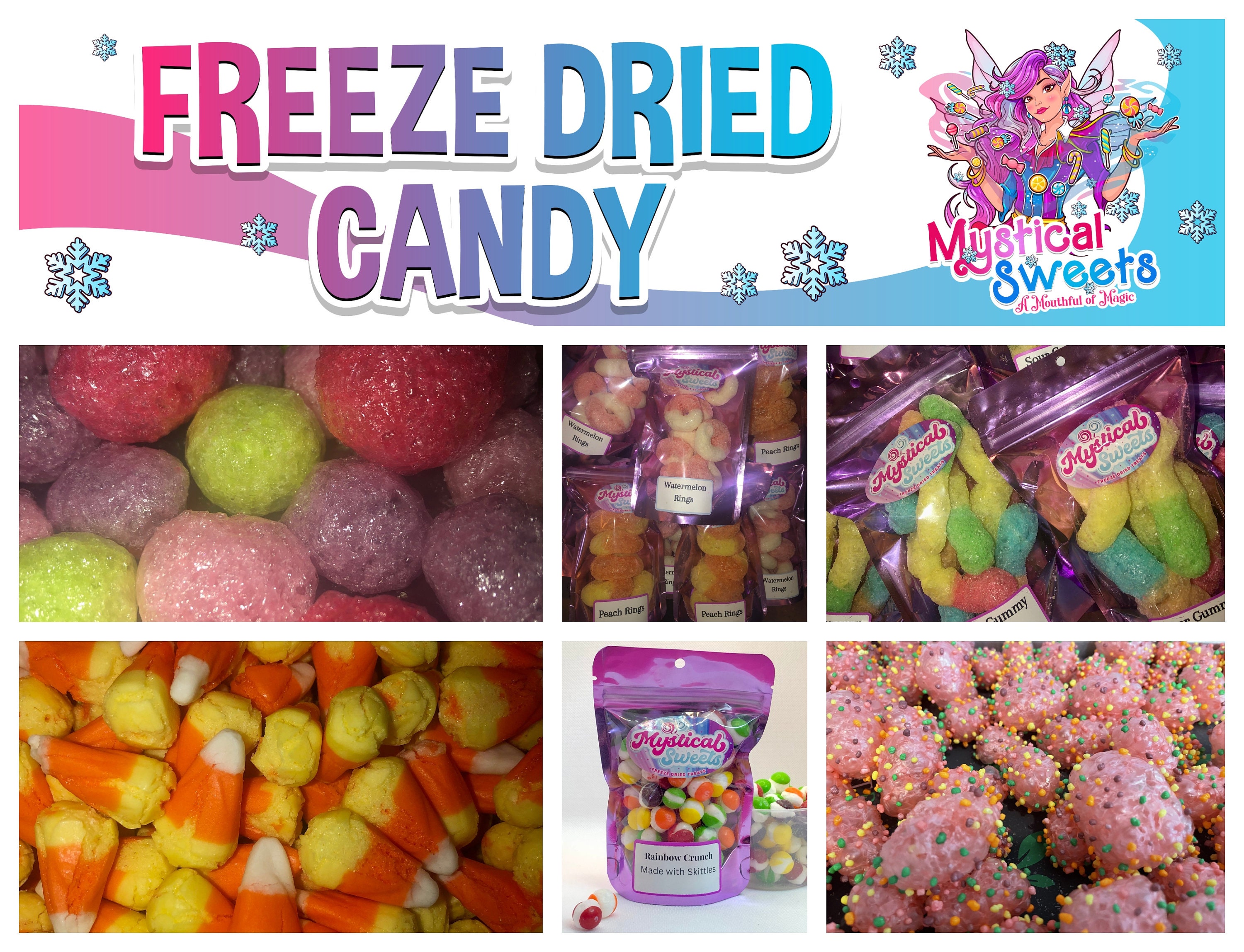 Variety Freeze Dried Candy, You Pick or Mystery Box, Freeze Dry Candies ...