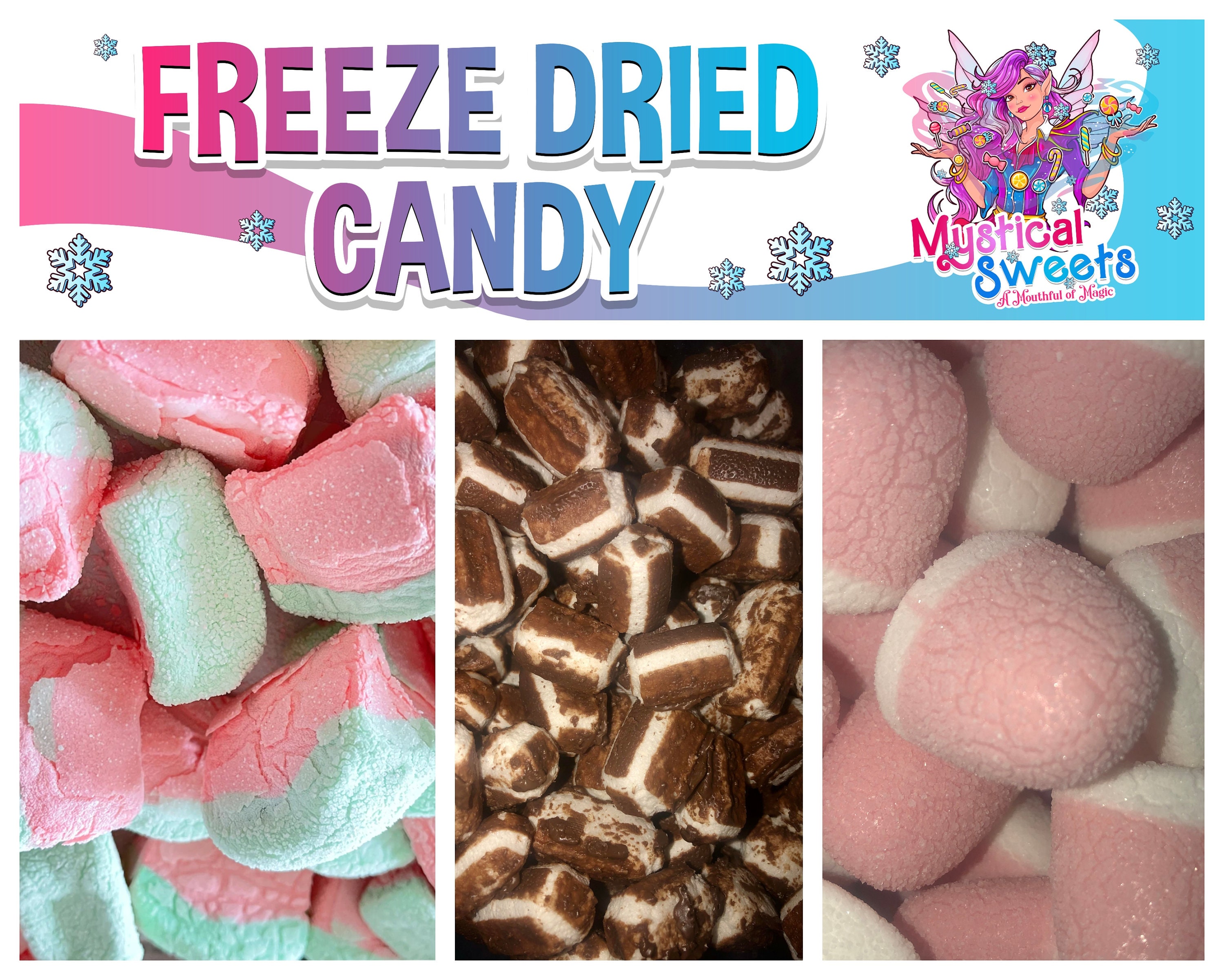 Variety Freeze Dried Candy, You Pick or Mystery Box, Freeze Dry Candies ...