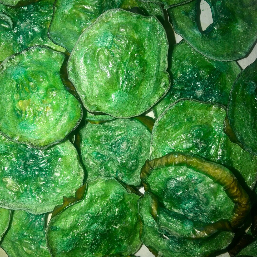 Candied Pickle Chips Freeze Dried Candy Sweet N' Savory Berry Blue ...