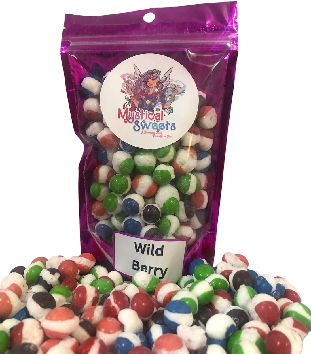 Wild Berry Freeze Dried Candy, Mix Bag, Sweet Delicious Candy, Crunchy ...