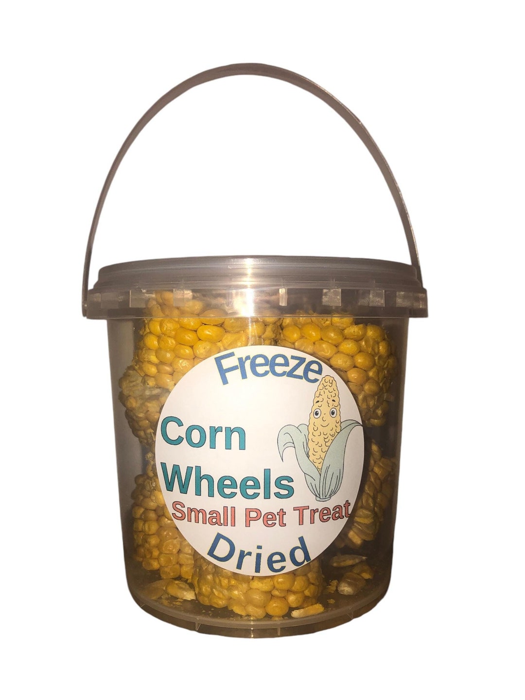 Corn Wheels, Freeze Dried Corn Cob Slices, Shredding Toy Treats for ...
