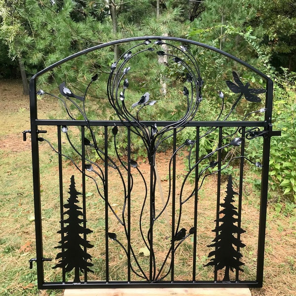 Metal Art Tree Gate - Etsy