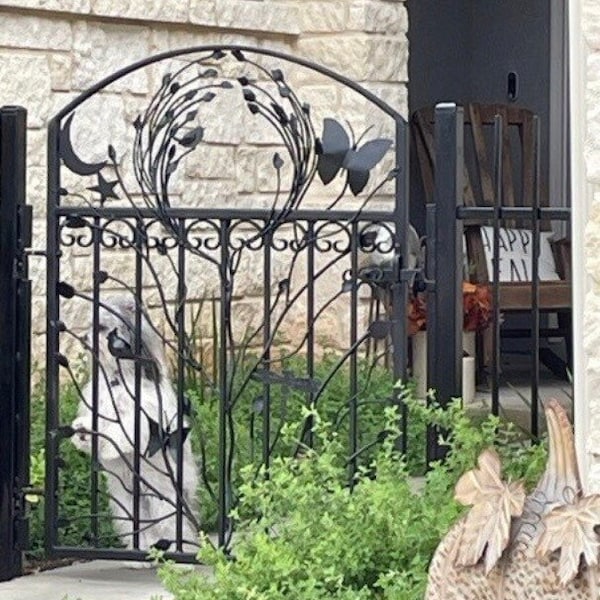 6’ Tall Wrought Iron Gates - Etsy