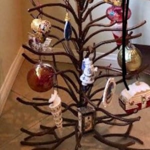 Metal Ornament Tree, Original Twig Tree, Four Foot Tall. - Etsy