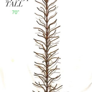 Metal Twig Tree, 70 Inch Tall, Original Holiday Tree. - Etsy