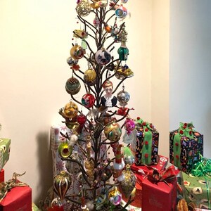 Metal Twig Tree, 70 Inch Tall, Original Holiday Tree. - Etsy