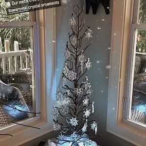 Metal Ornament Tree, Original Twig Tree, Four Foot Tall. - Etsy