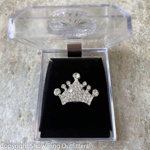 Crown Pageant Magnet, Magnetic Number Holder, Pageant Sash Magnet ...