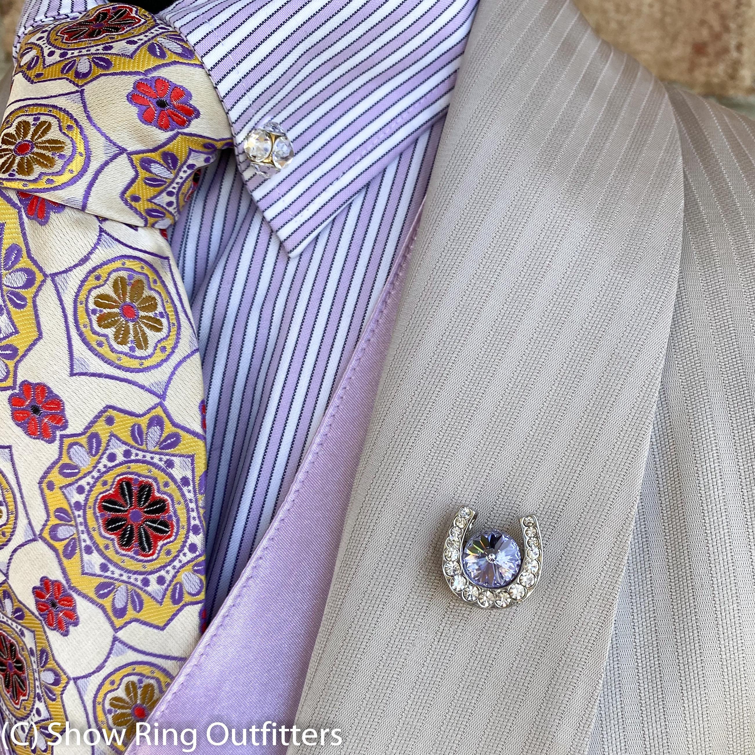 Magnetic Lapel Brooch Pin 20 Colors Saddleseat Horseshoe | Etsy