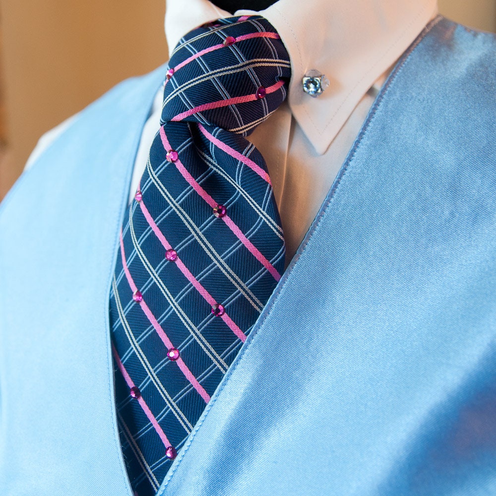 Crystal Collar Bar, 25 Colors, Tie Collar Bar, Collar Pin, Saddle Seat ...