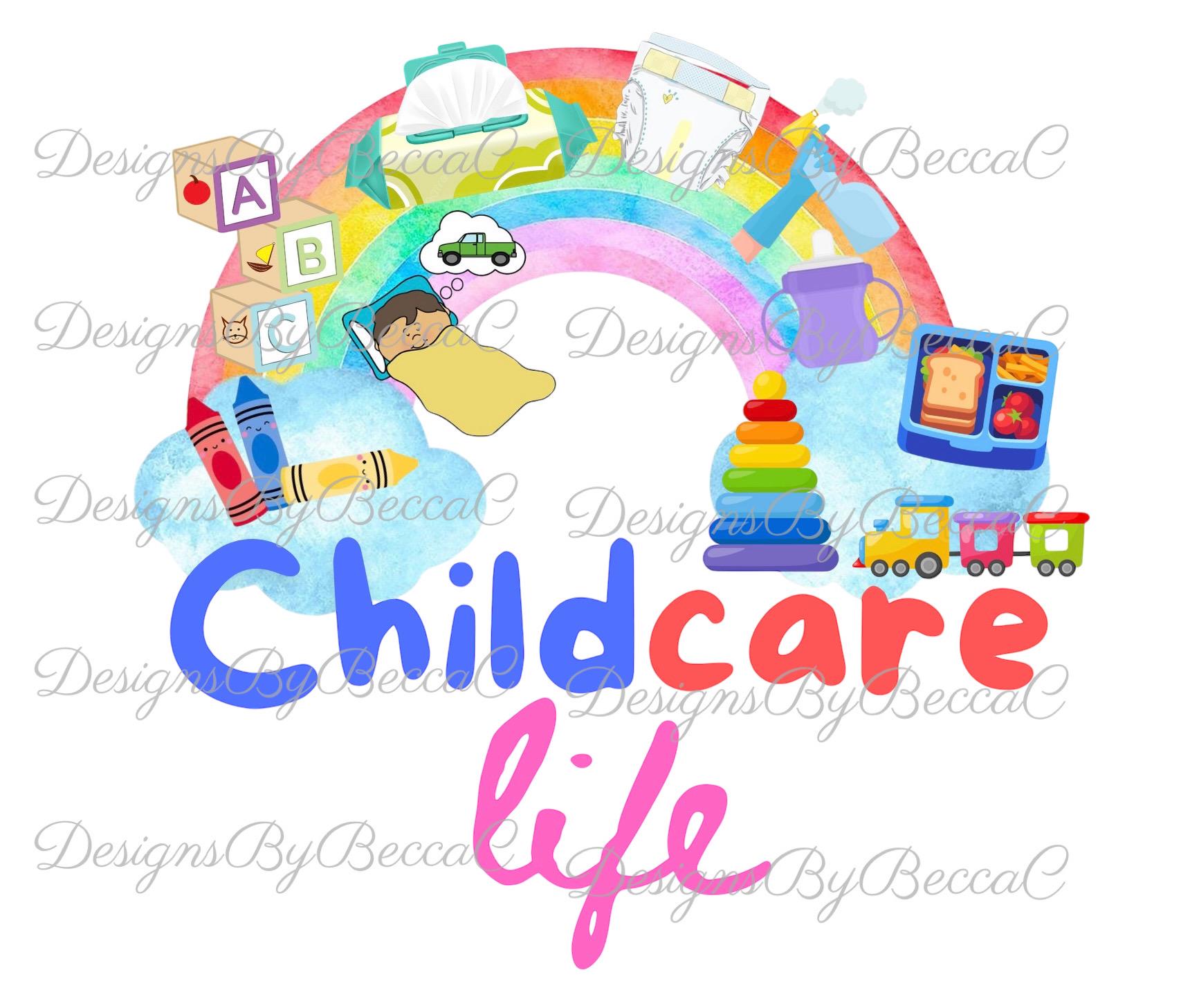 Childcare Life Png - Sublimation- Daycare - Etsy