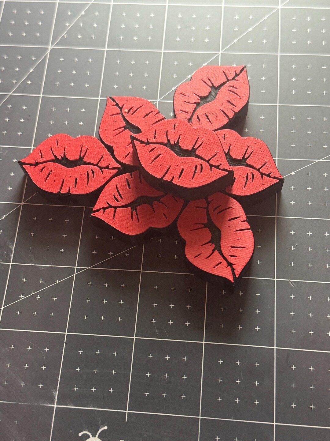 Red Hot Lips Straw Topper- 3D Printed - Etsy