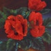 Bob Ross Inspired Flower Oil Painting Oil on Canvas Original Painting ...