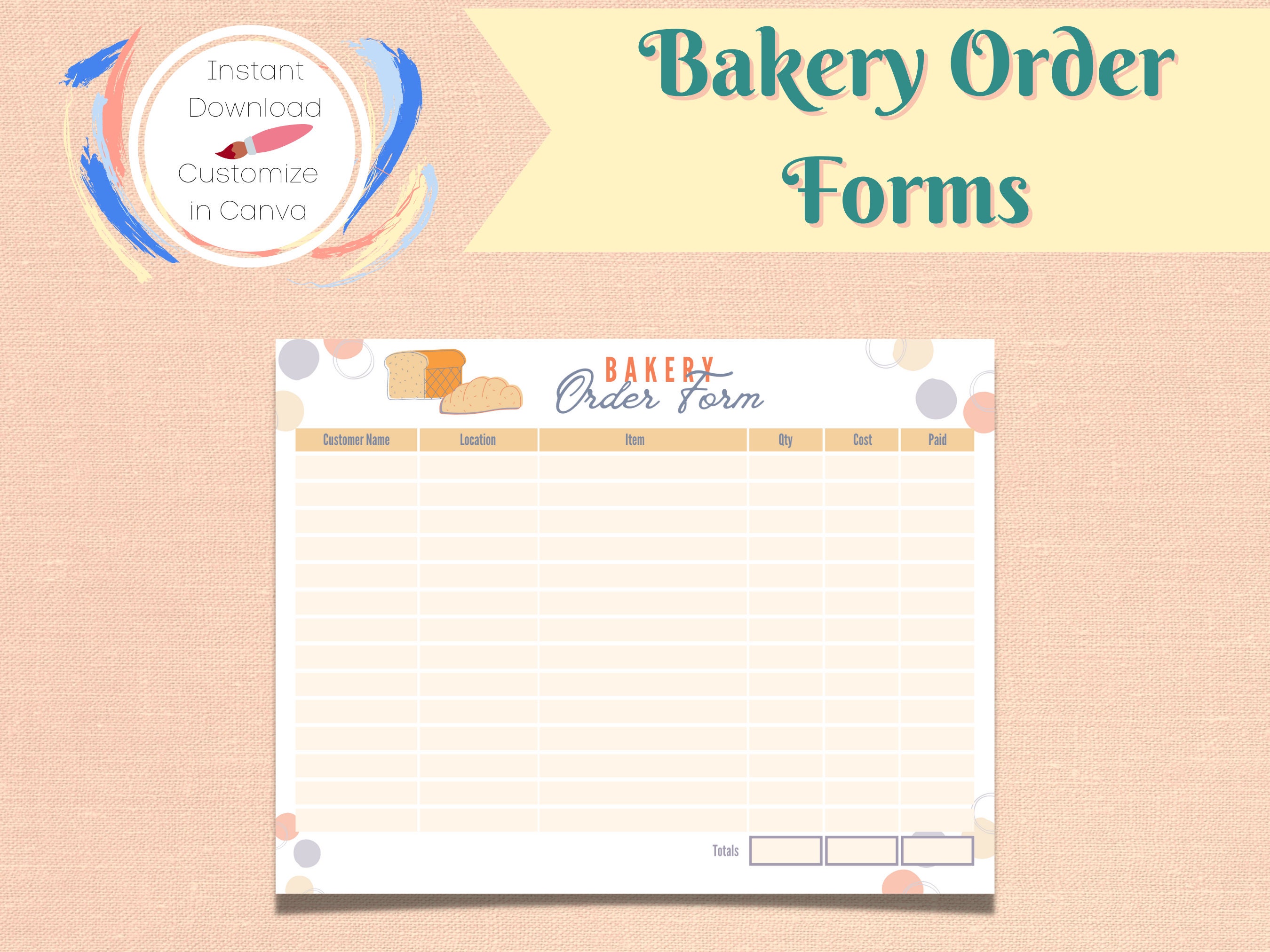 Bulk Bakery Order - Etsy
