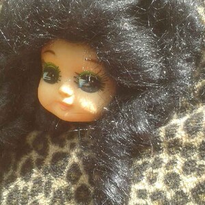 Handmade Gothic Pillow Altered Doll Art Leopard, Cheetah Vintage ...