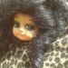 Handmade Gothic Pillow Altered Doll Art Leopard, Cheetah Vintage ...