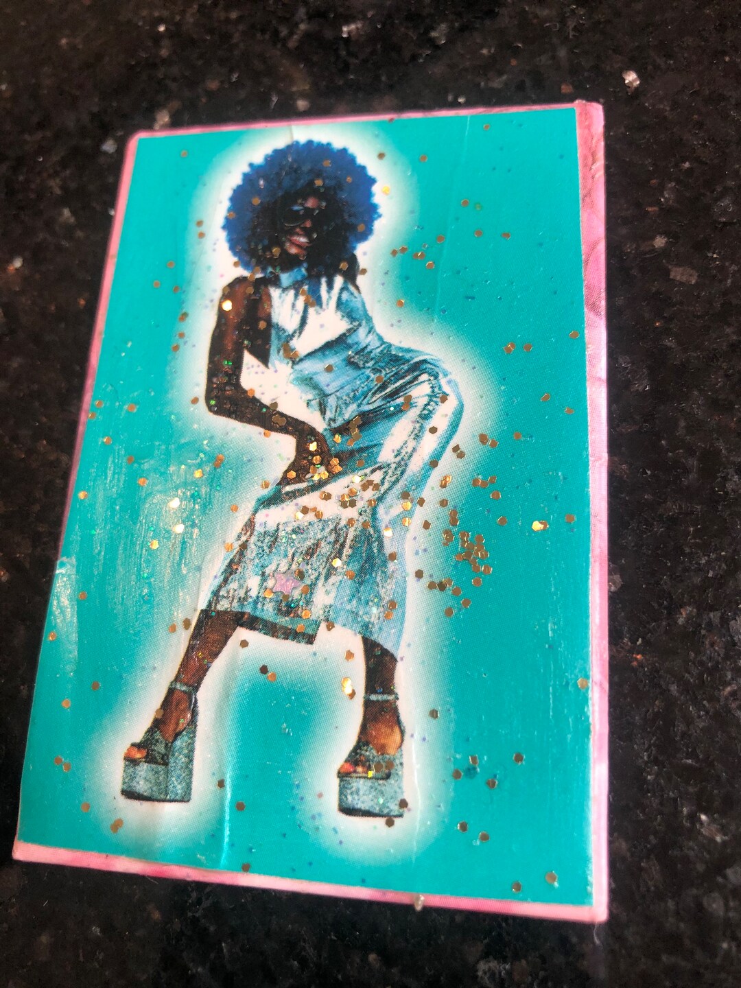 Disco Queen, African American Dancing Lady, 1970s, Funk, Mancave, She ...