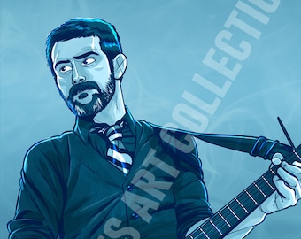 Tony Duggins the Tossers 11 X 17 Print | Etsy