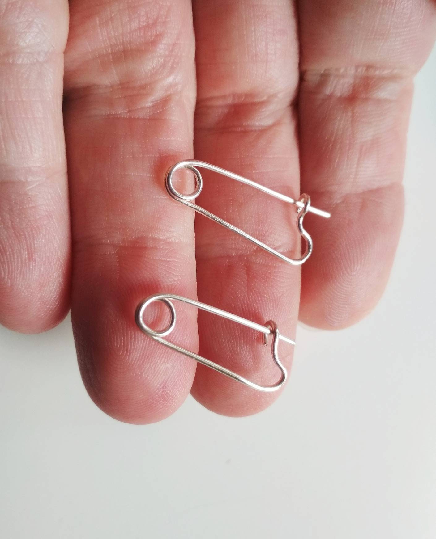 Safety Pin Nipple Barbell Nipple Ring Handmade Nipple Etsy Uk