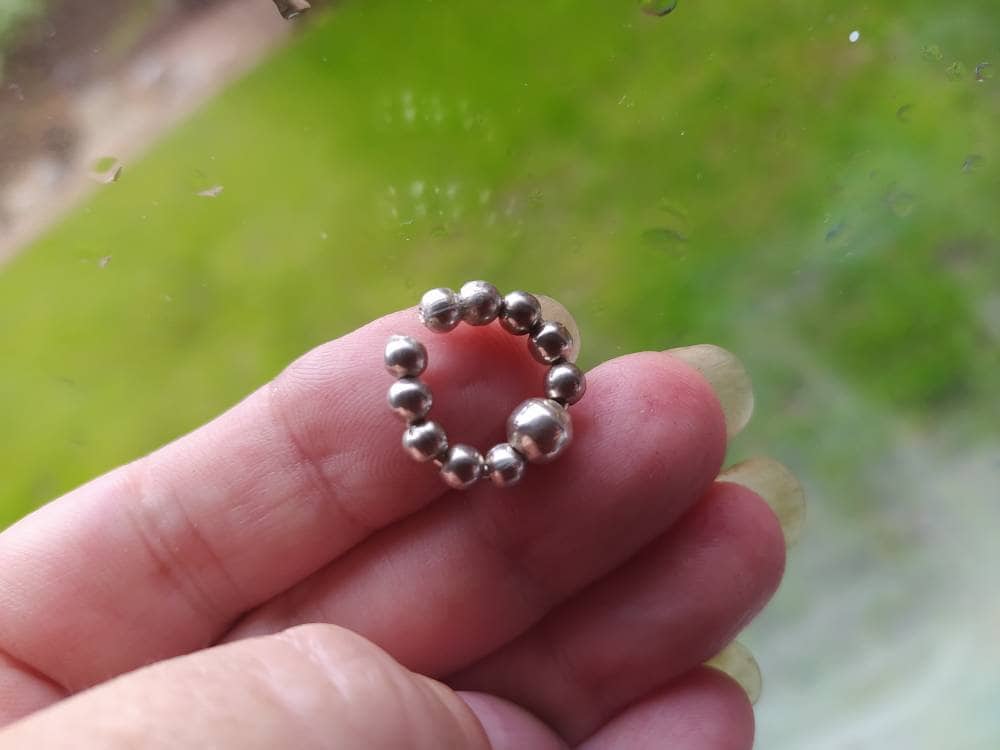 Pa Frenum Piercing Penis Ring Non Piercing Cock Ring Cock Etsy Uk 